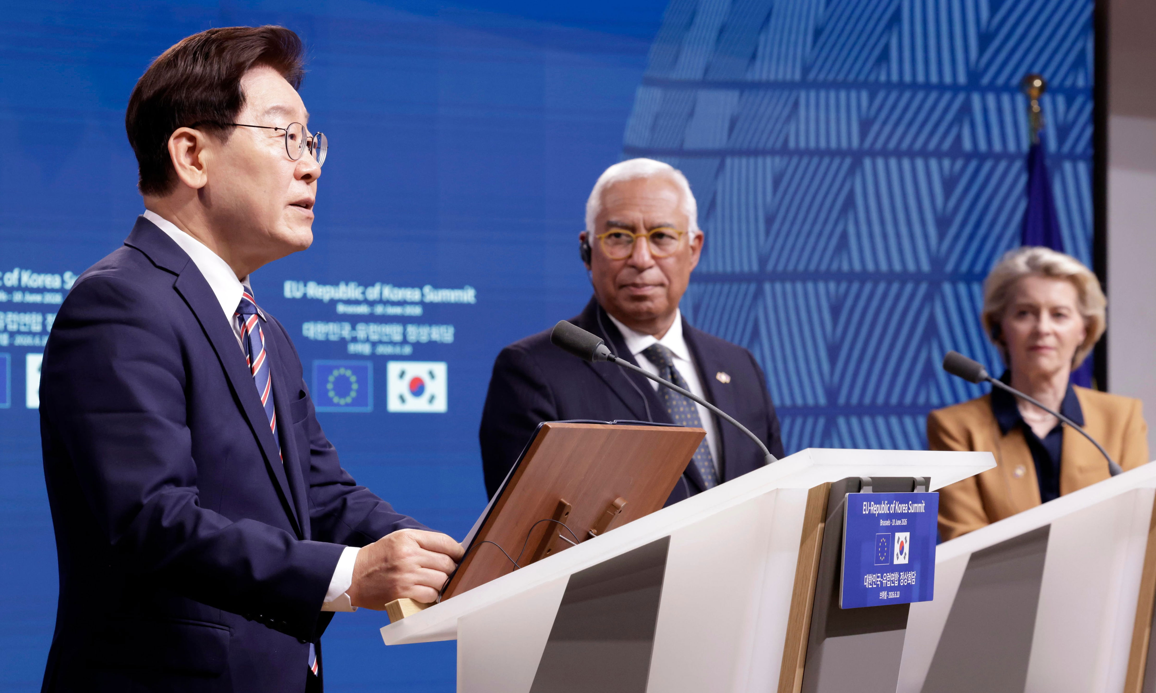 Blue House omits EU-requested North Korea condemnations in press materials