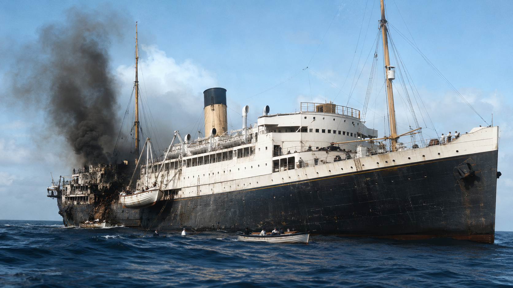 The German U-boat attack on Athenia that turned neutral opinion against ...
