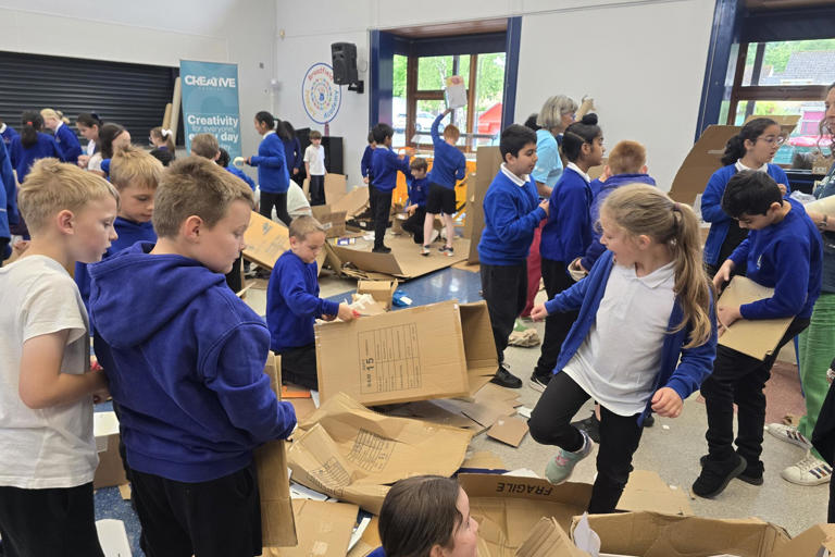 'The start of something big' - Creative Crawley visits primary school ...