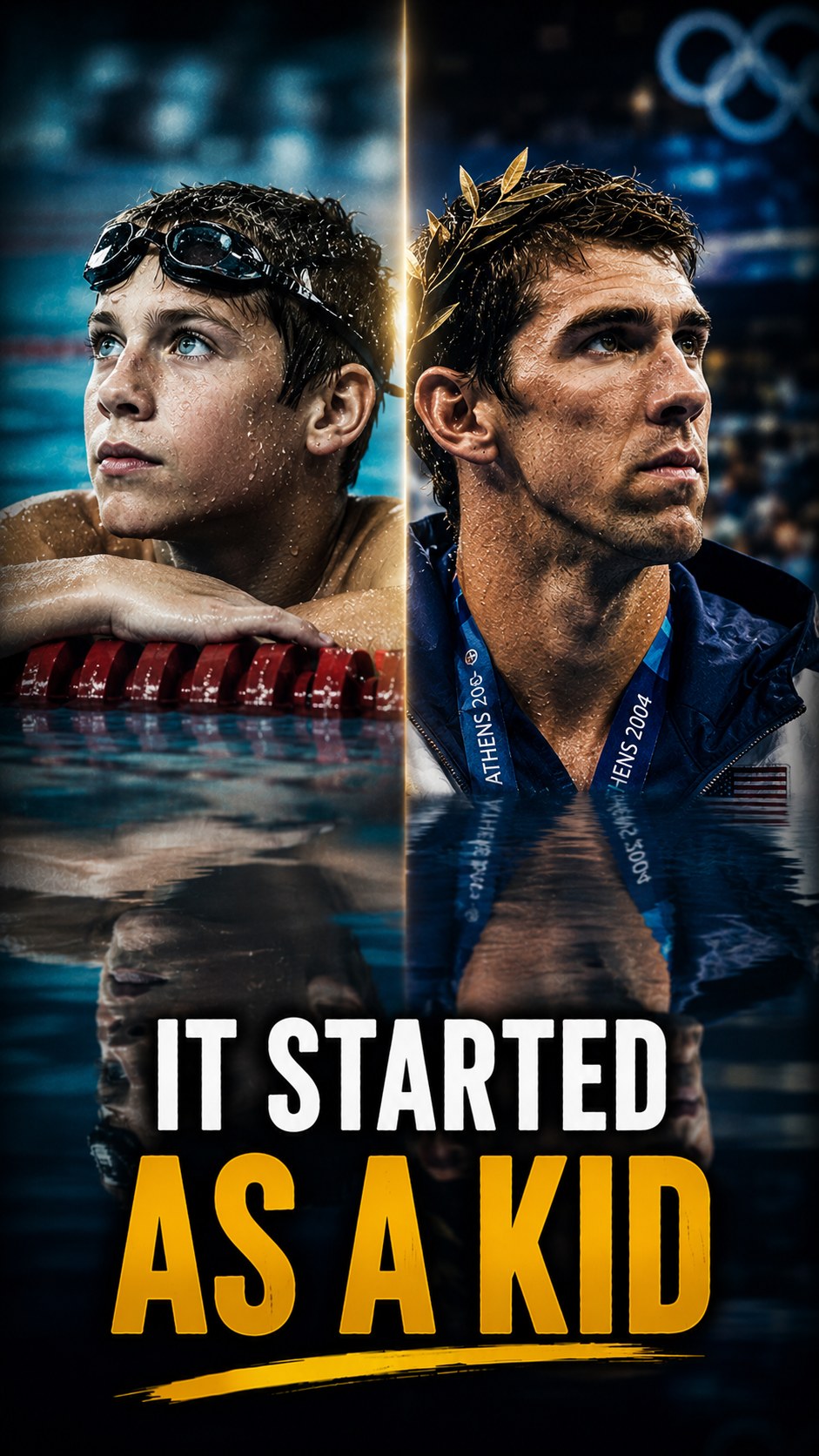 Michael Phelps’ visualization routine began with one powerful childhood ...