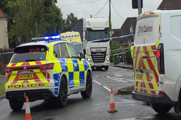 Huge emergency response to major incident involving lorry