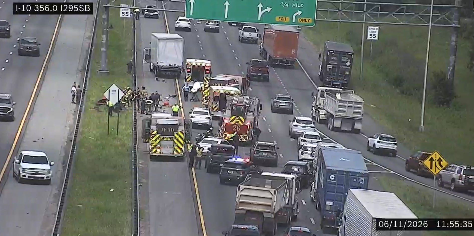 Jacksonville man killed in rollover crash on I-10, Florida Highway ...