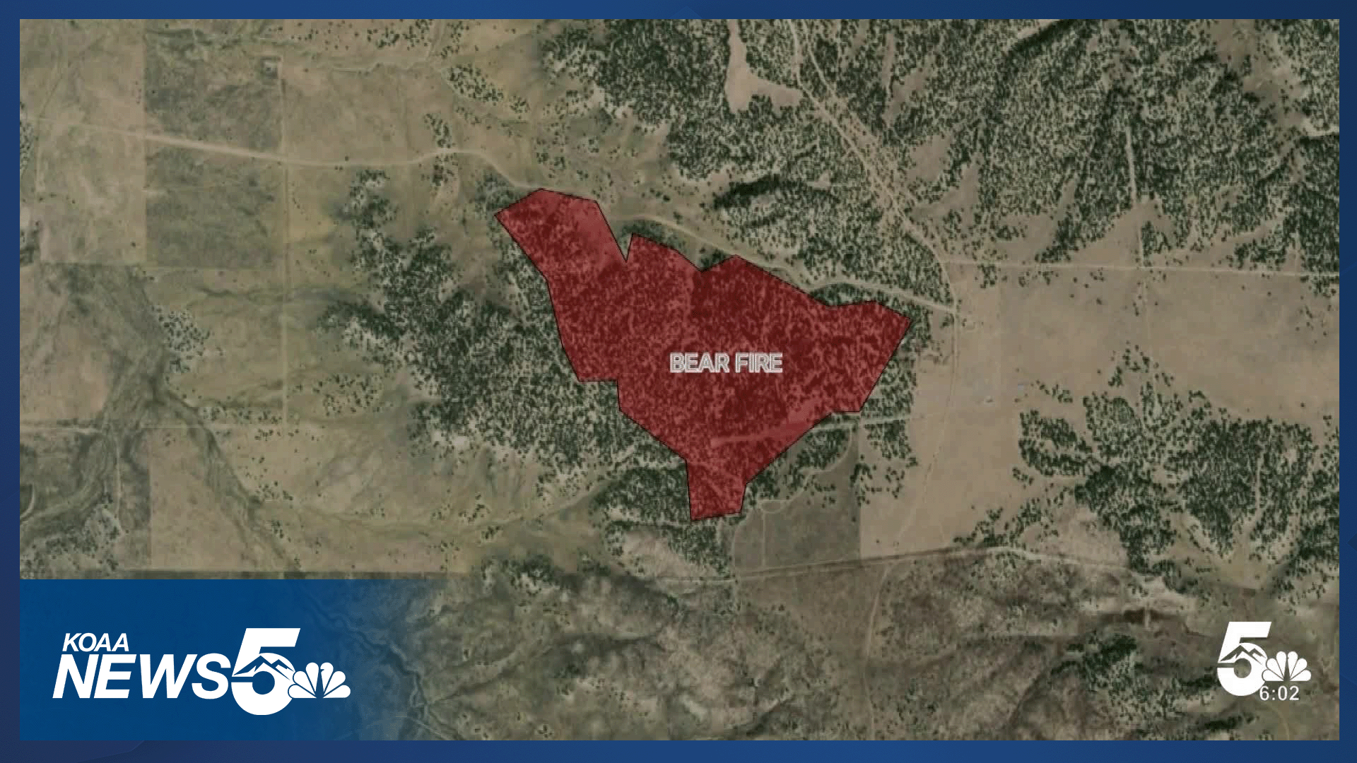 A 150-acre wildfire is at 0% containment in Las Animas County