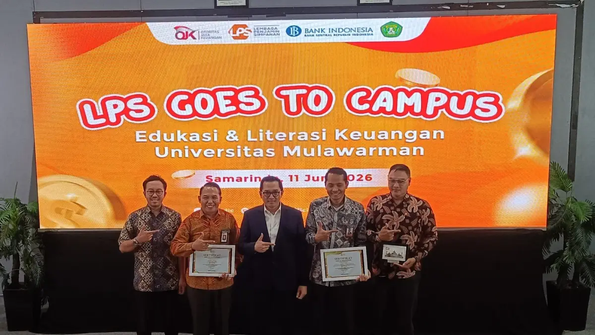 LPS goes to campus di Unmul, OJK ingatkan mahasiswa waspada love scam ...