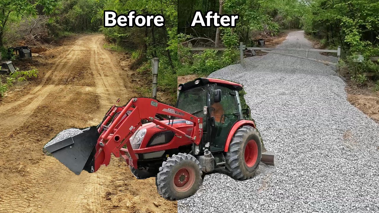 How to build a gravel driveway like a pro with Kioti NX5510 insights