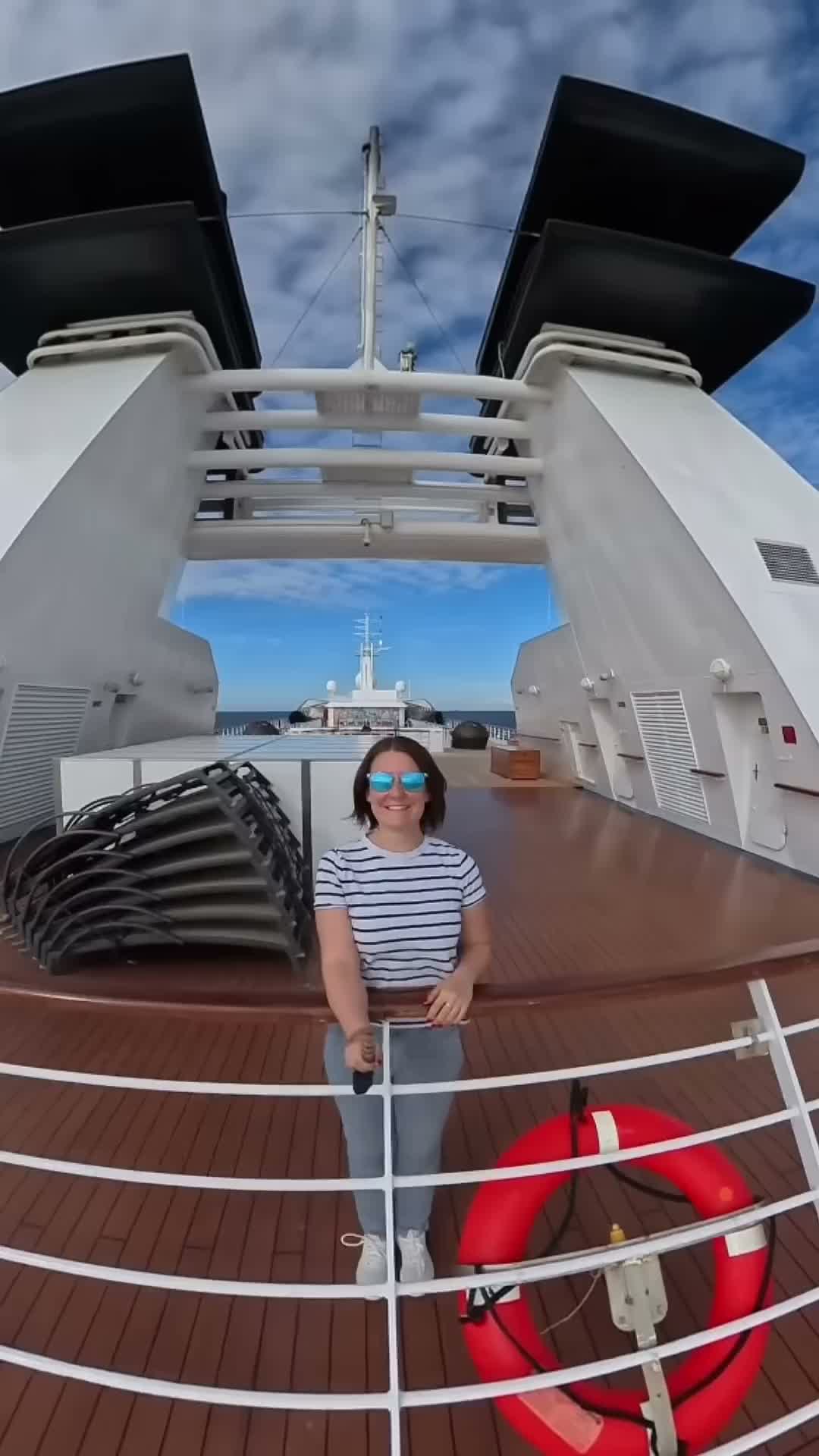 My cabin was 31 years younger than the rest of the ship! 😂👀