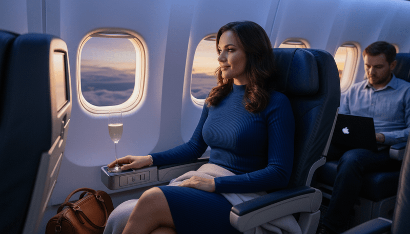 14 things elegant women never wear on flights