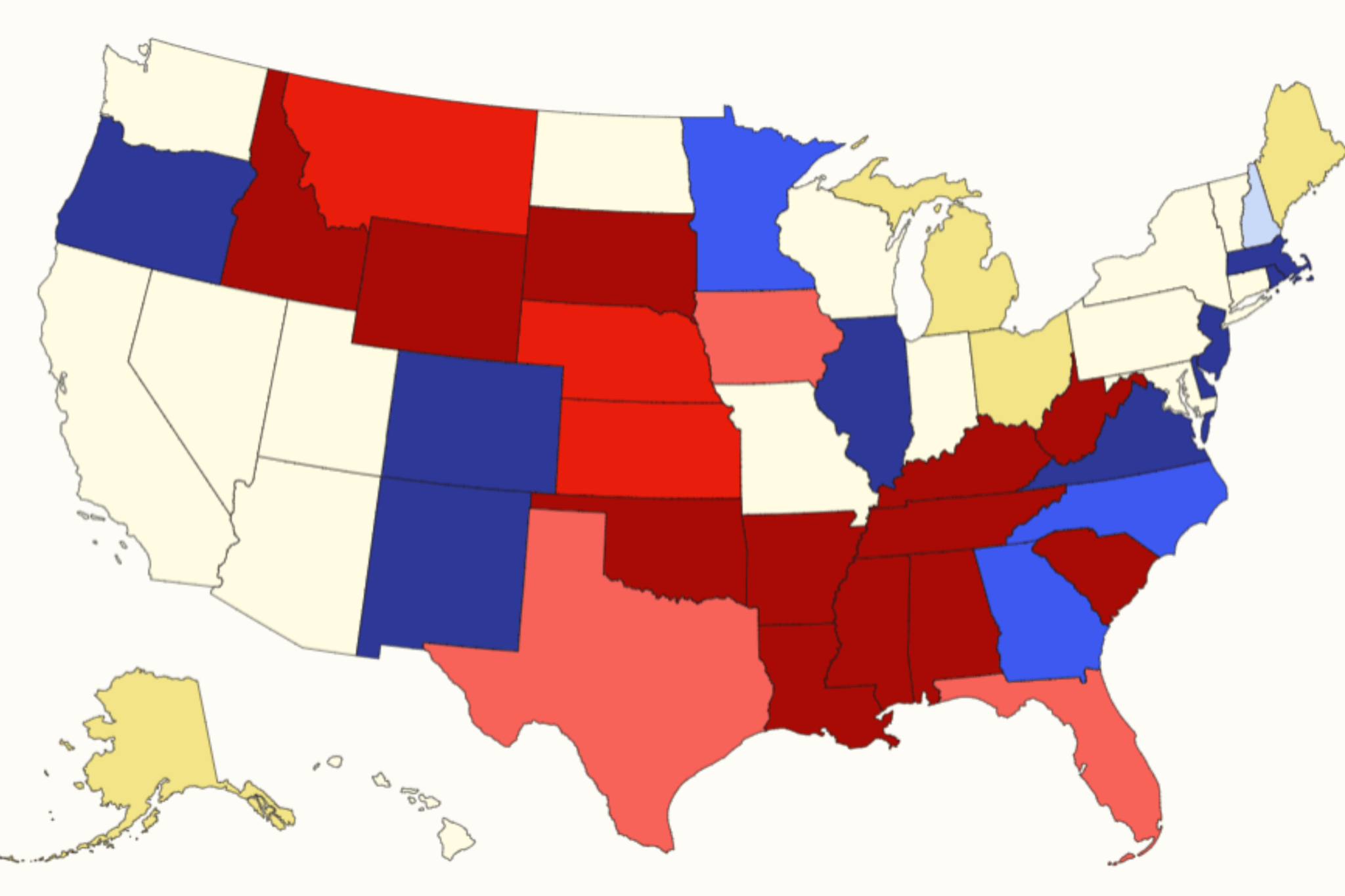 GOP chances of losing the Senate as two seats become toss-ups