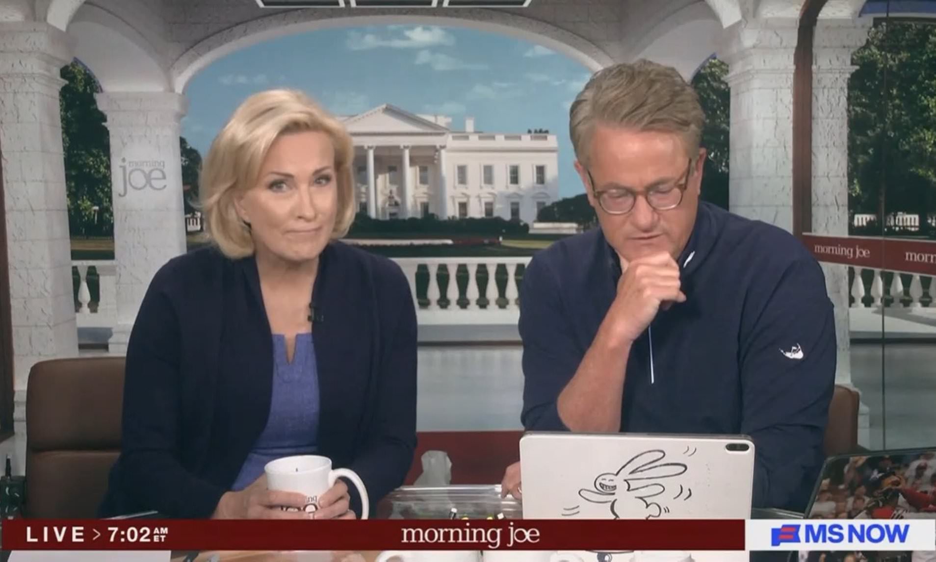 Morning Joe abruptly stops broadcast to address Truth Social post from ...