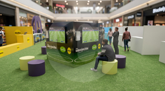 Grupo Éxito monta su propio estadio para el Mundial 2026: iFan Zone ...