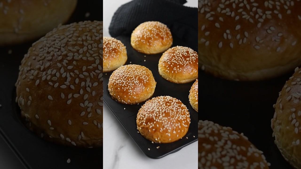 I'm making the fluffiest burger buns ever!