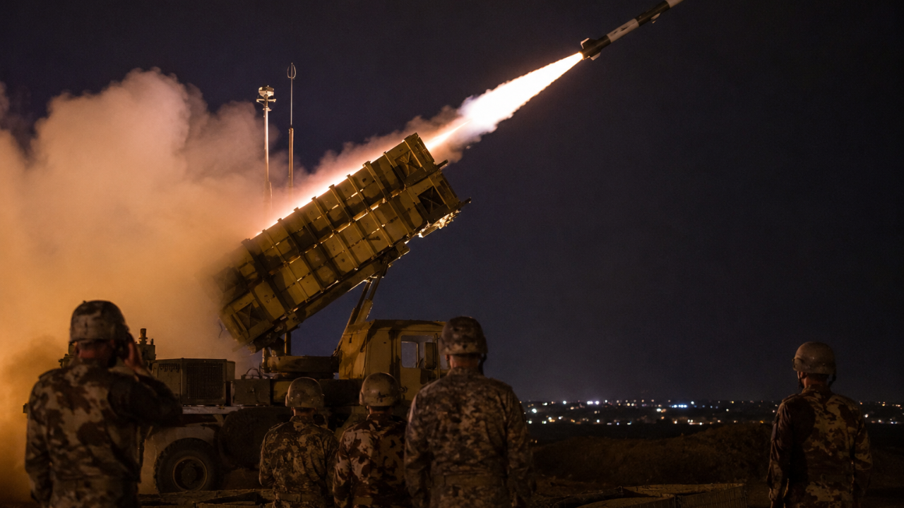 Iran fires missiles at Jordan and Gulf States — US denies warship hit