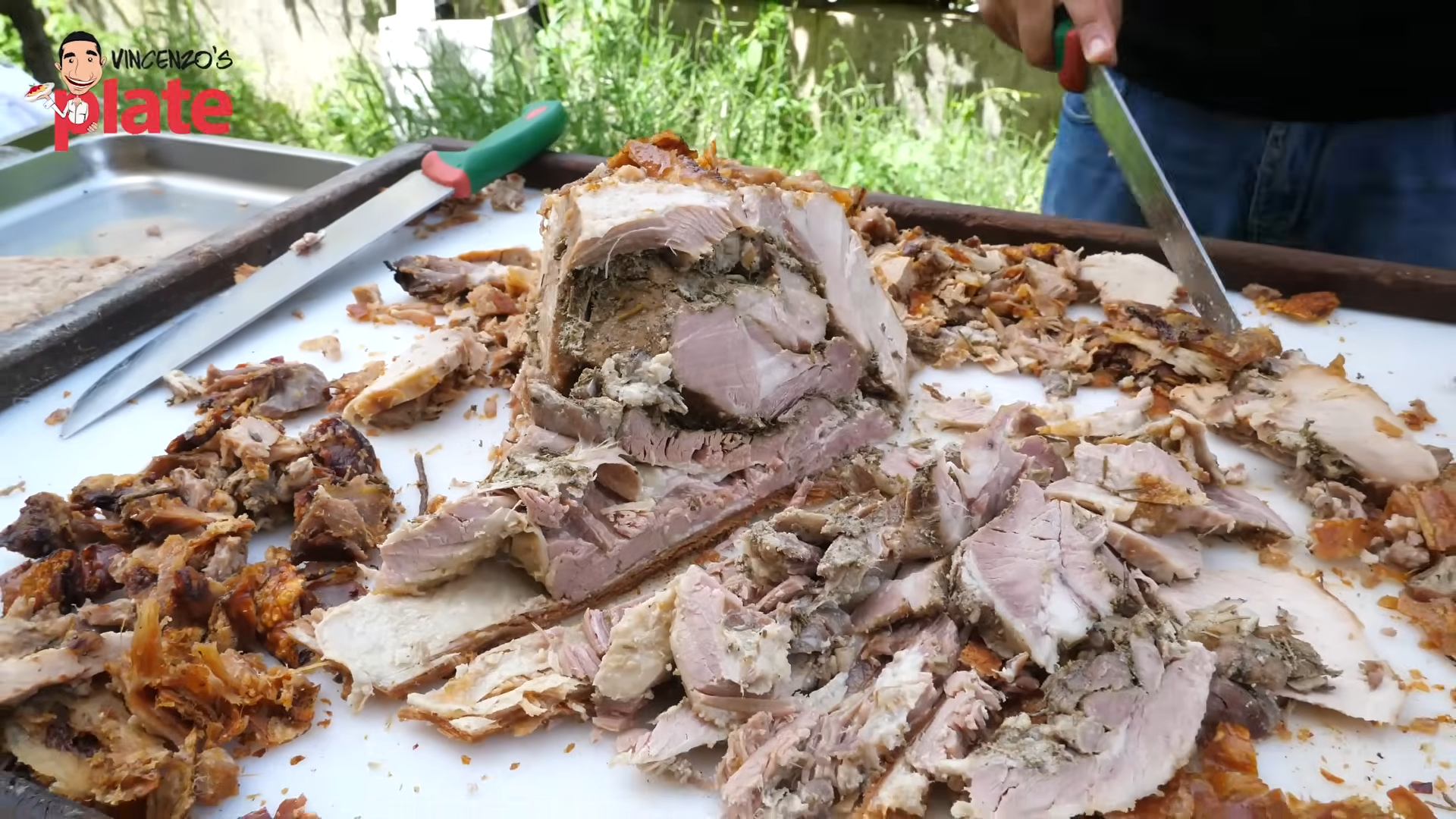 How to make crispy Italian porchetta with juicy pork inside