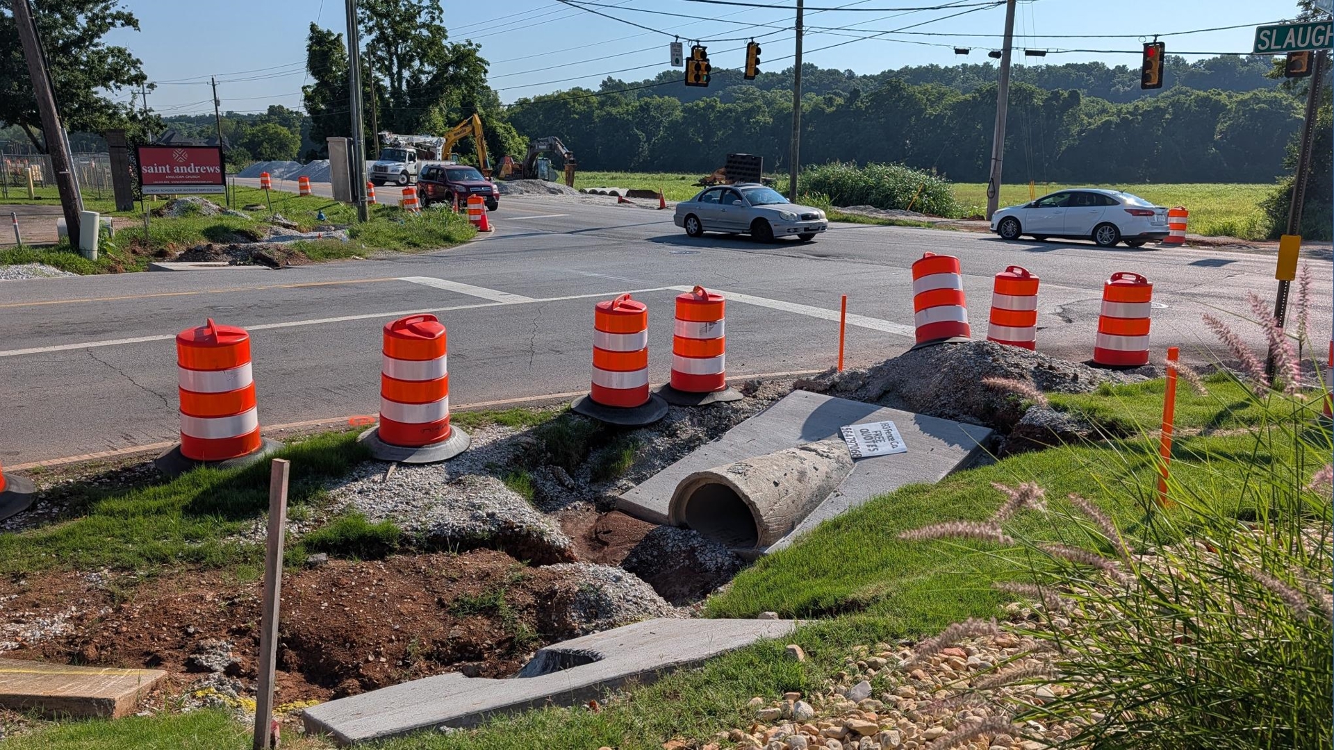 Slaughter Road closure begins Friday, set to last 3 days