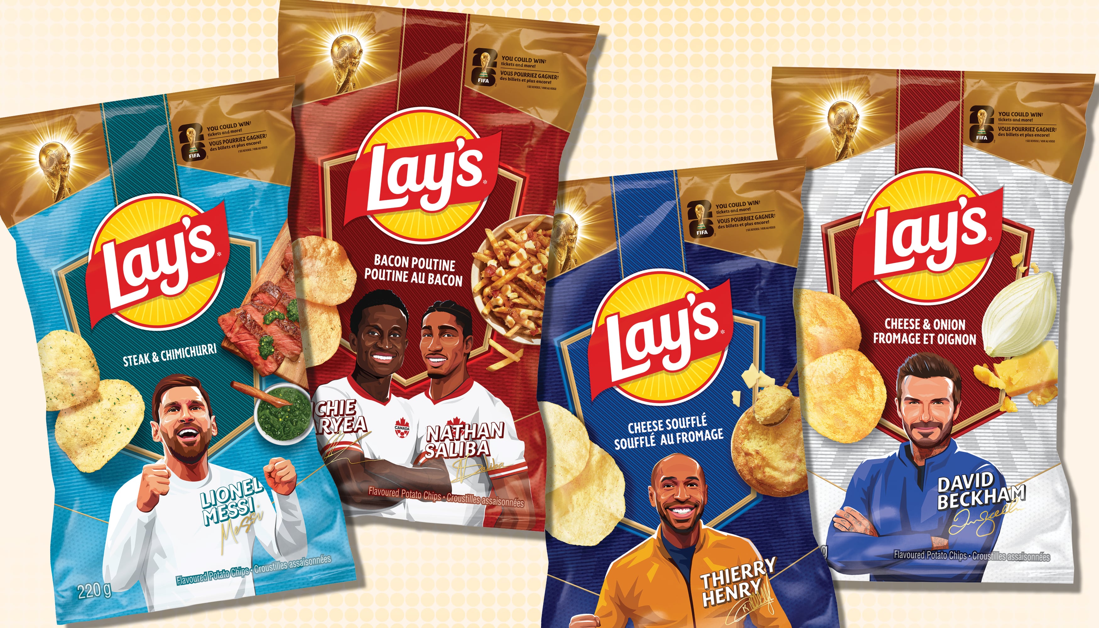 A ranking of Lay’s new FIFA-inspired potato chips