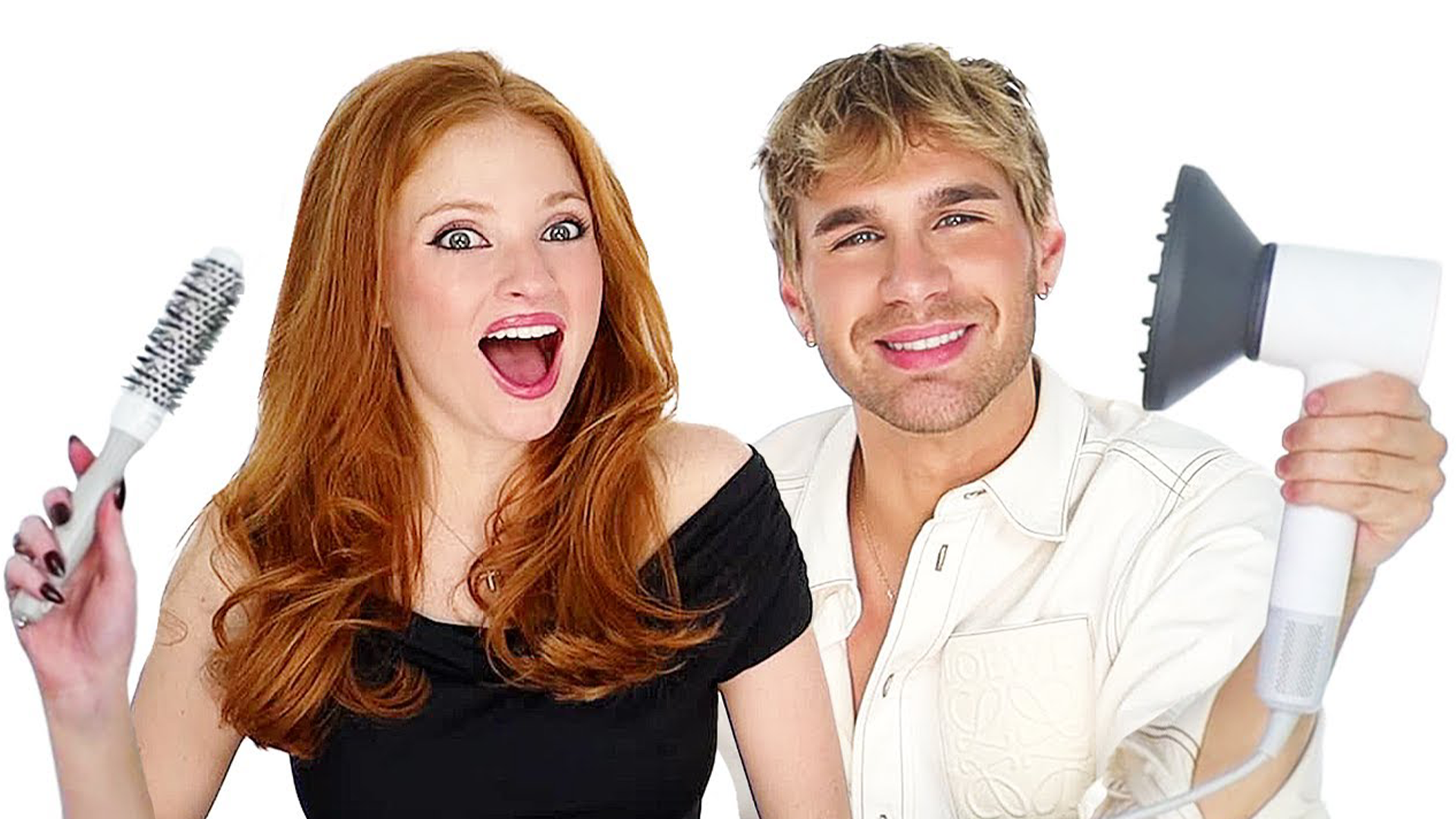 They did each other’s hair and it got surprisingly good