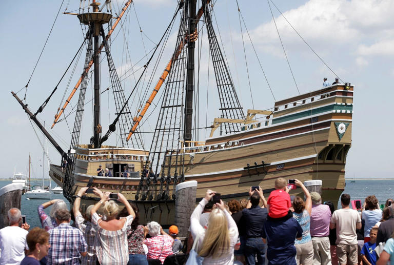 The tall ships are sailing into Boston