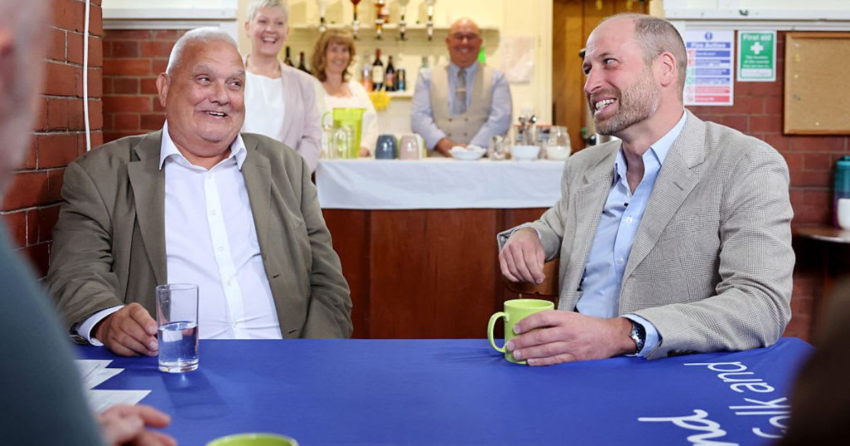 Prince William takes cues from Kate Middleton and shows his softer side ...