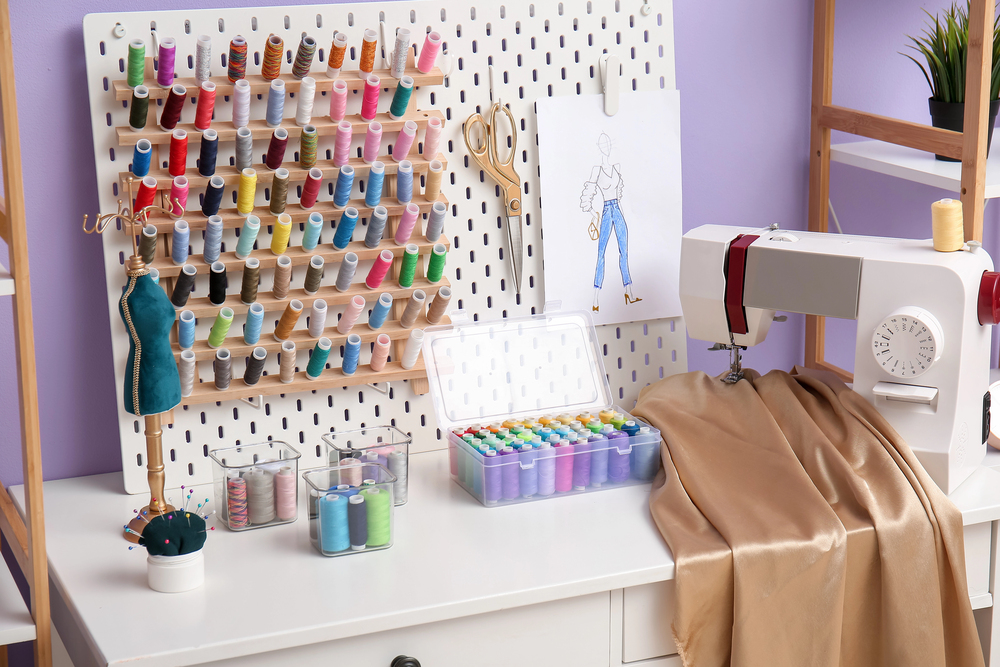How to set up a craft room or hobby space on a budget