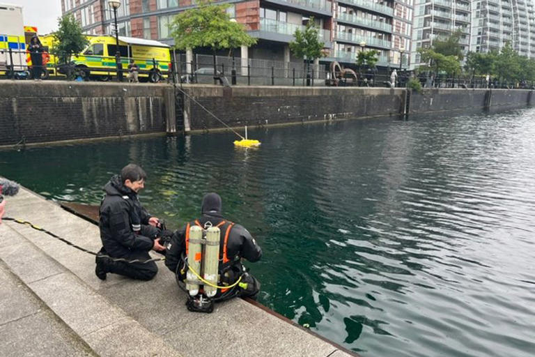 Salford firefighter designs lifesaving underwater drone as water ...