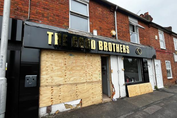 Repairs underway after 'car crash' wrecks cafe shopfront