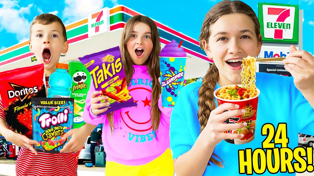 A day of 7-11 food challenge