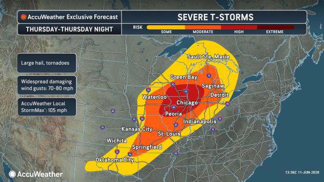 Severe weather outbreak day three could be the worst in Midwest, plus ...