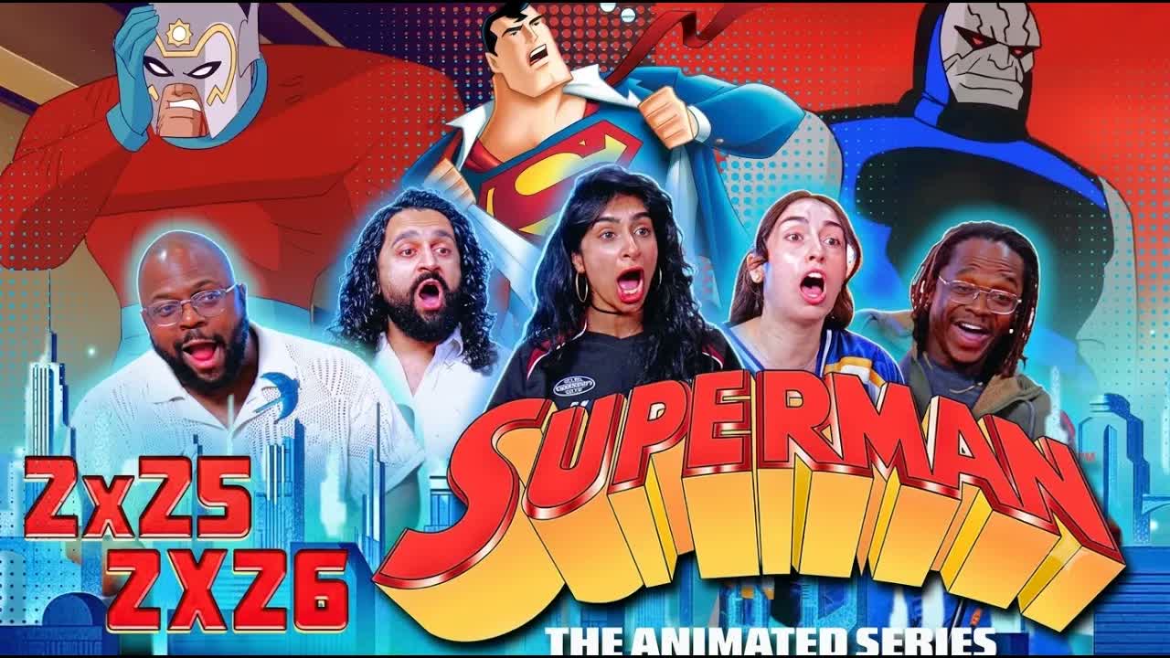 Apokolips... now! | Superman: The Animated Series 2x25+26 | Group reaction