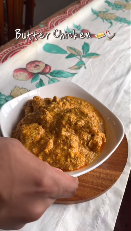 The ultimate butter chicken challenge and collab moment