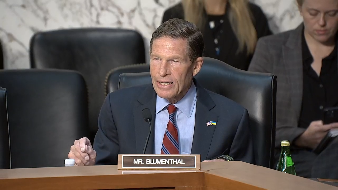 'You disqualify yourself': Richard Blumenthal puts Trump nominees in ...