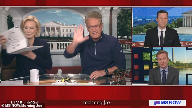 Morning Joe stops broadcast to address Trump post in real time
