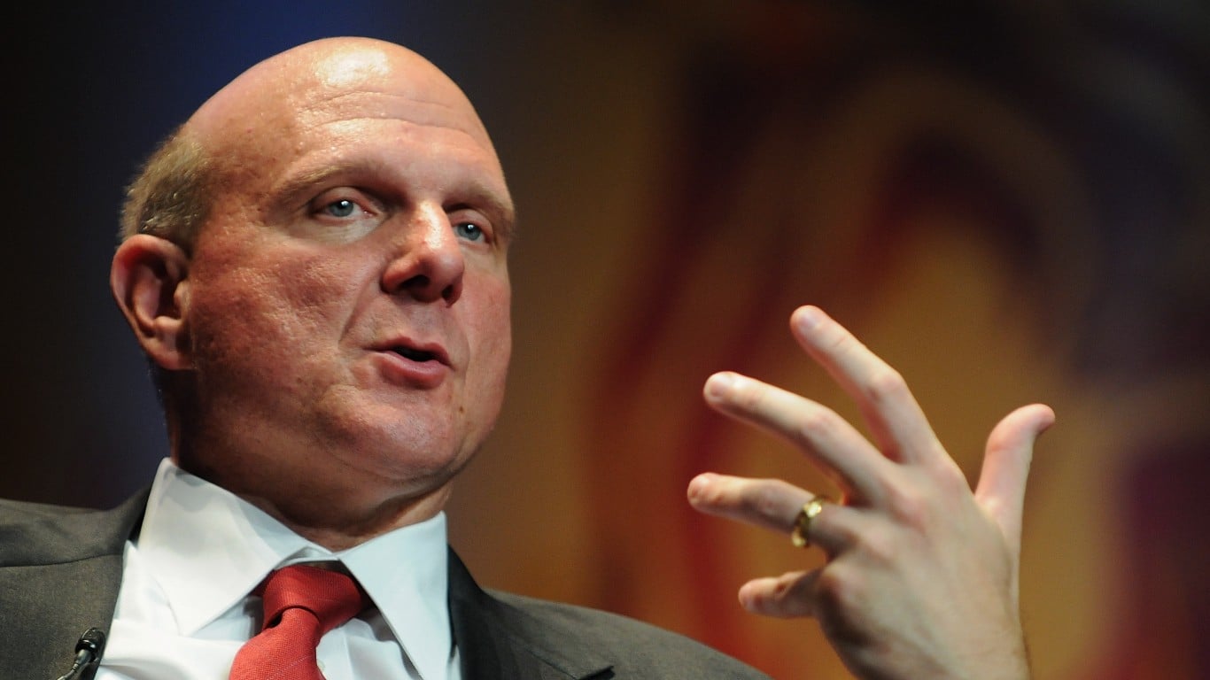 Steve Ballmer just received a $303 million check from Microsoft. That ...