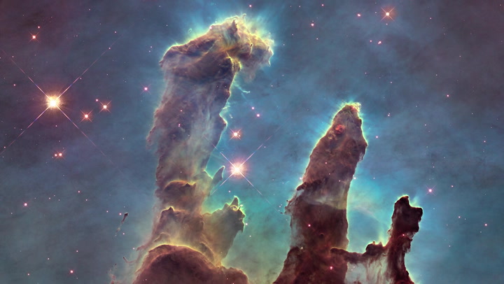 Understanding the Hubble Telescope's breathtaking image of the Pillars ...