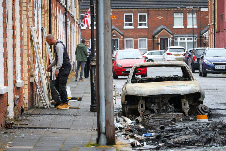 How NHS workers were chased by 'racist thugs' during chaos in Belfast