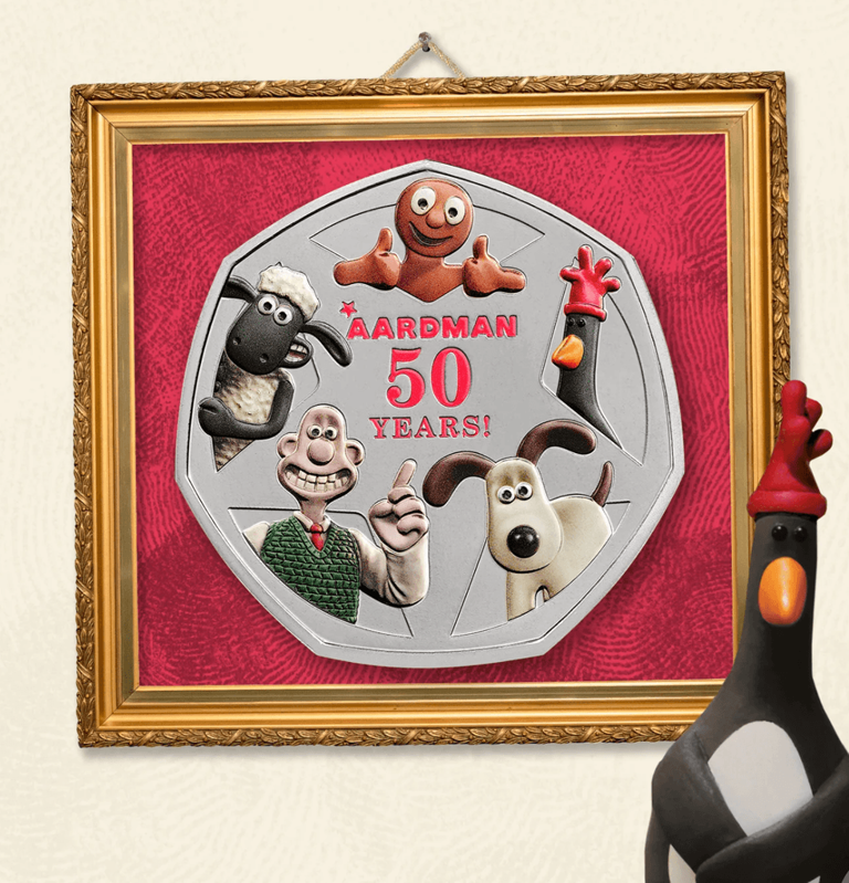 Wallace and Gromit feature on new 50p as Royal Mint launches special ...