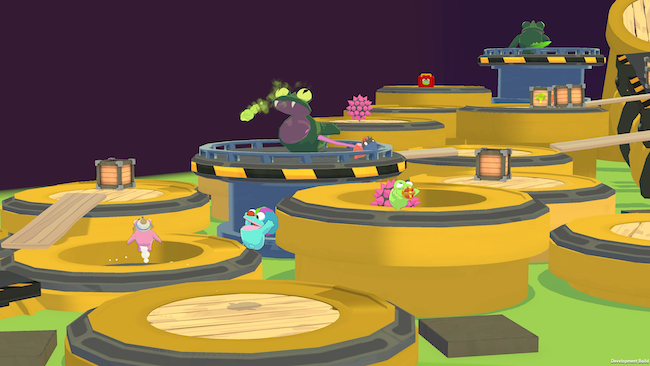 ベタベタの舌を万能ツールとして駆使。協力ドタバタパズルACT『Frog Sqwad』Steam/Xbox向けにリリース。カエルとなり最大8人で ...