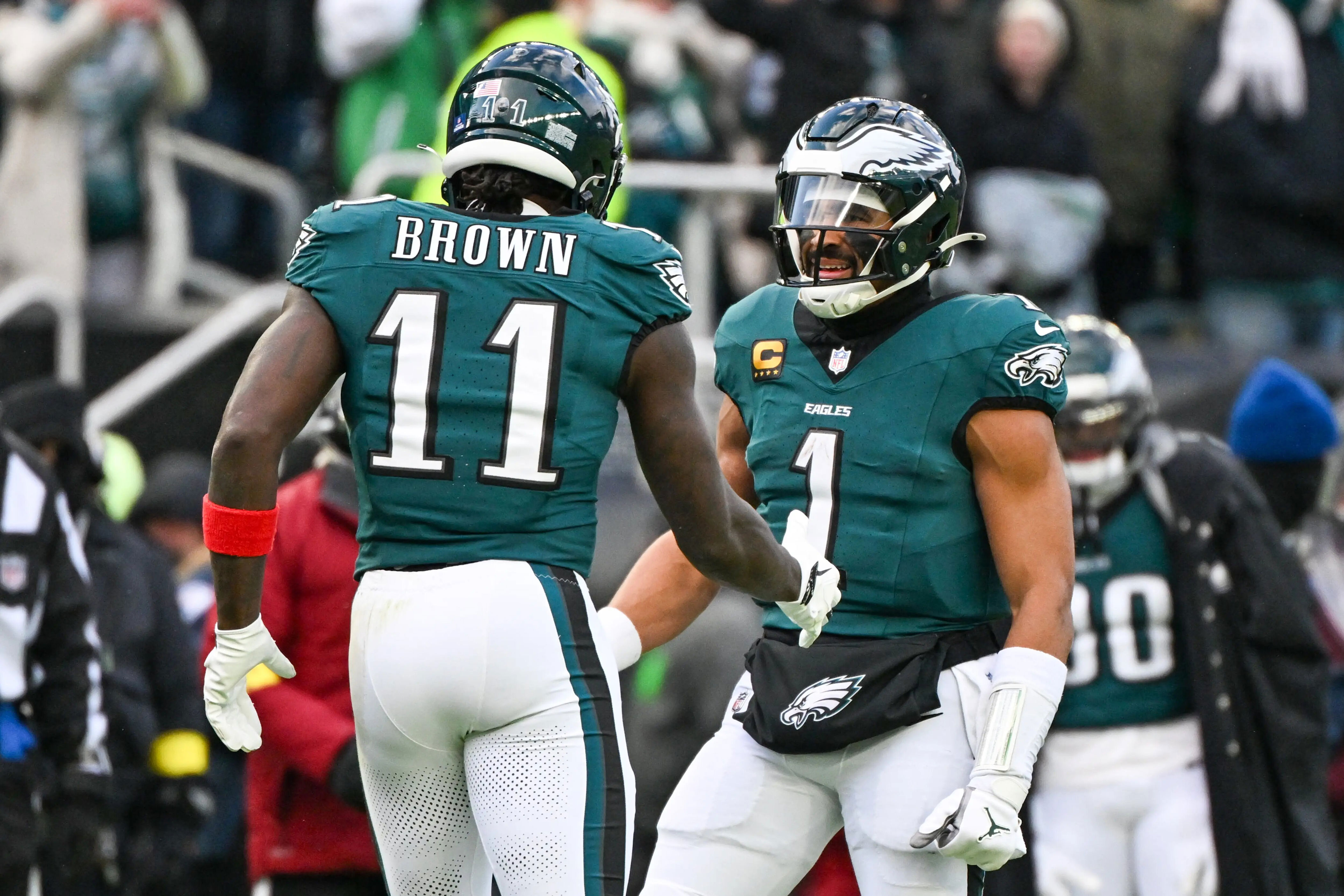 Philadelphia Eagles QB Jalen Hurts addresses AJ Brown drama
