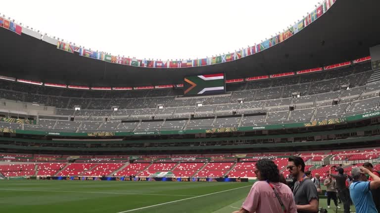 Inside legendary Mexico City stadium ahead of World Cup launch