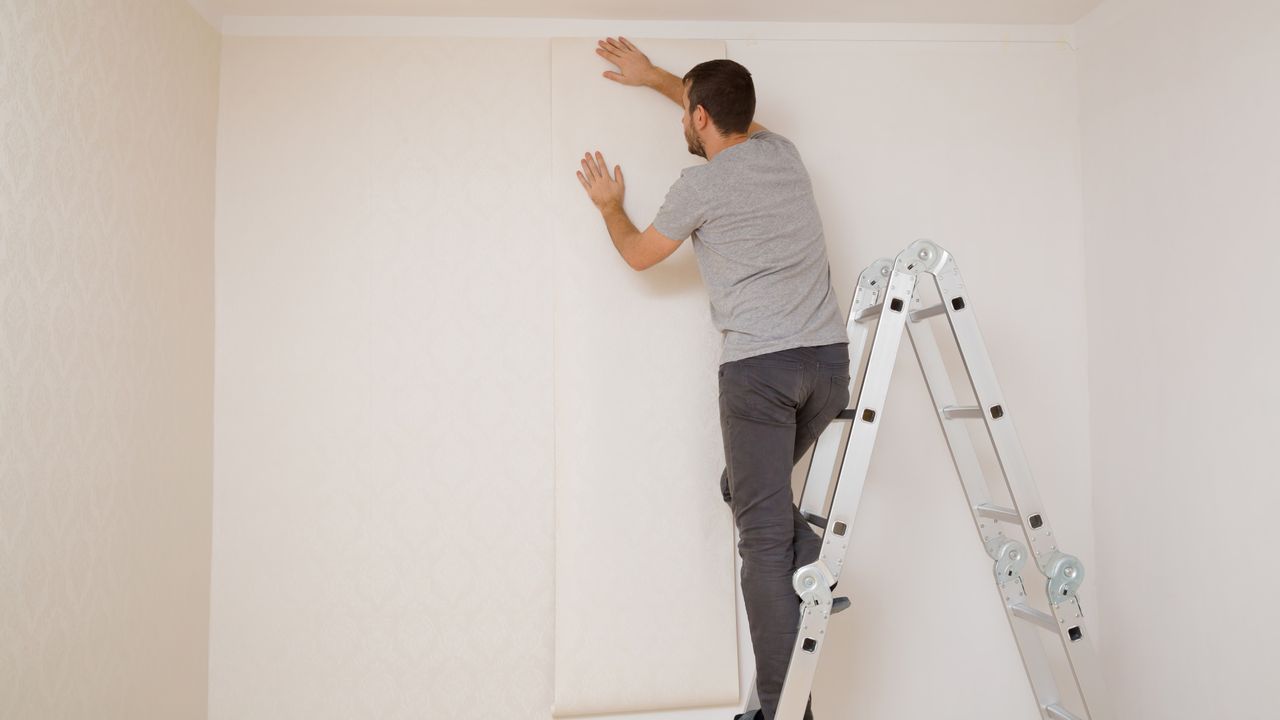 Avoid a DIY disaster by including this step when wallpapering over new ...