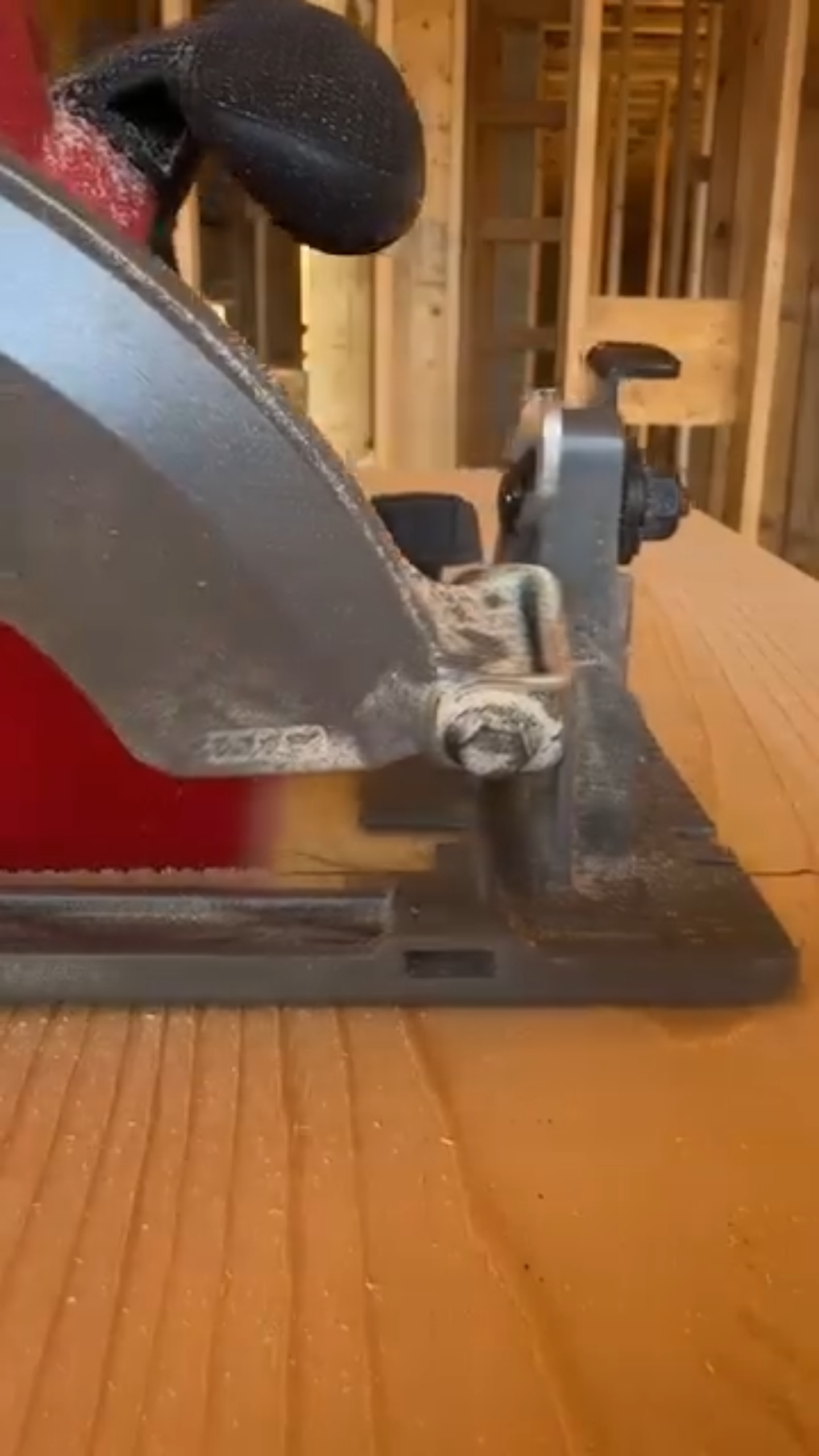 Winder stair framing