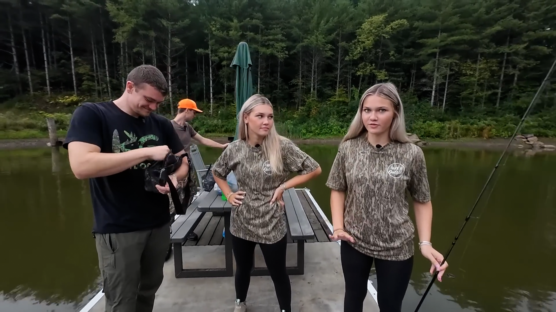 Fishing challenge vs Kendall Gray