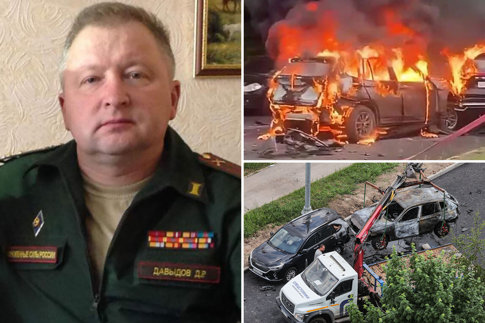 High-ranking Russian military official Damir Davydov blown up in car ...