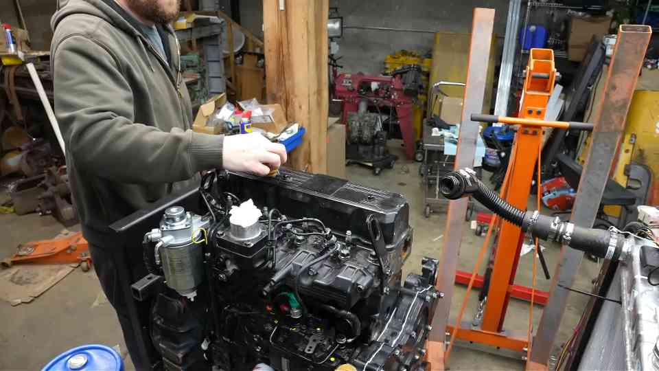 Engine startup, troubleshooting, and test run success
