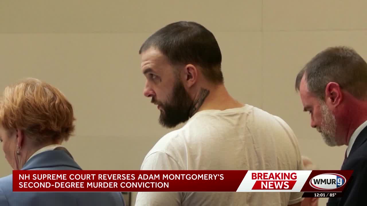 NH Supreme Court reverses Adam Montgomery's second-degree murder conviction