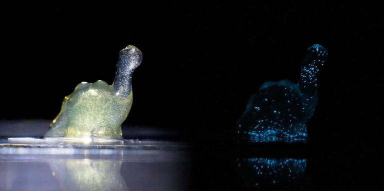 Ocean glow meets 3D printing with living gels that sense mechanical force