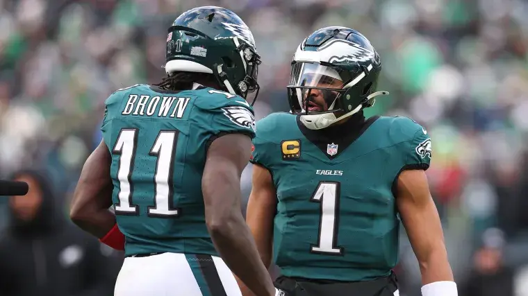 Jalen Hurts responds to AJ Brown saying their relationship deteriorated ...