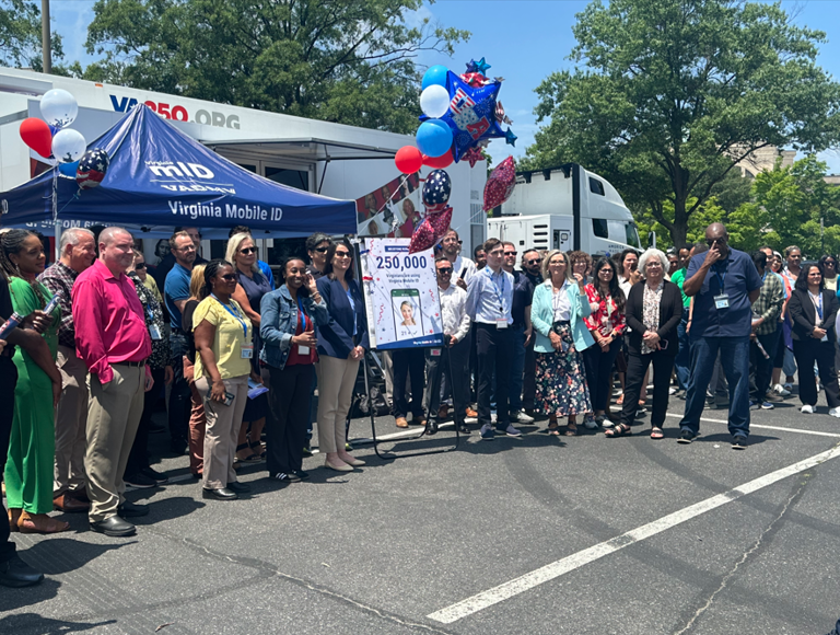 Virginia DMV celebrates 250,000 downloads for mobile ID app near ...