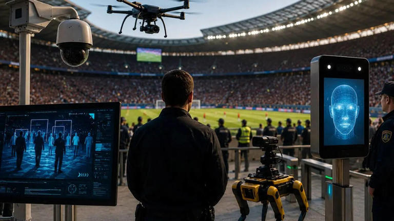 FIFA World Cup 2026 security gets AI upgrade with drones, robot dogs ...