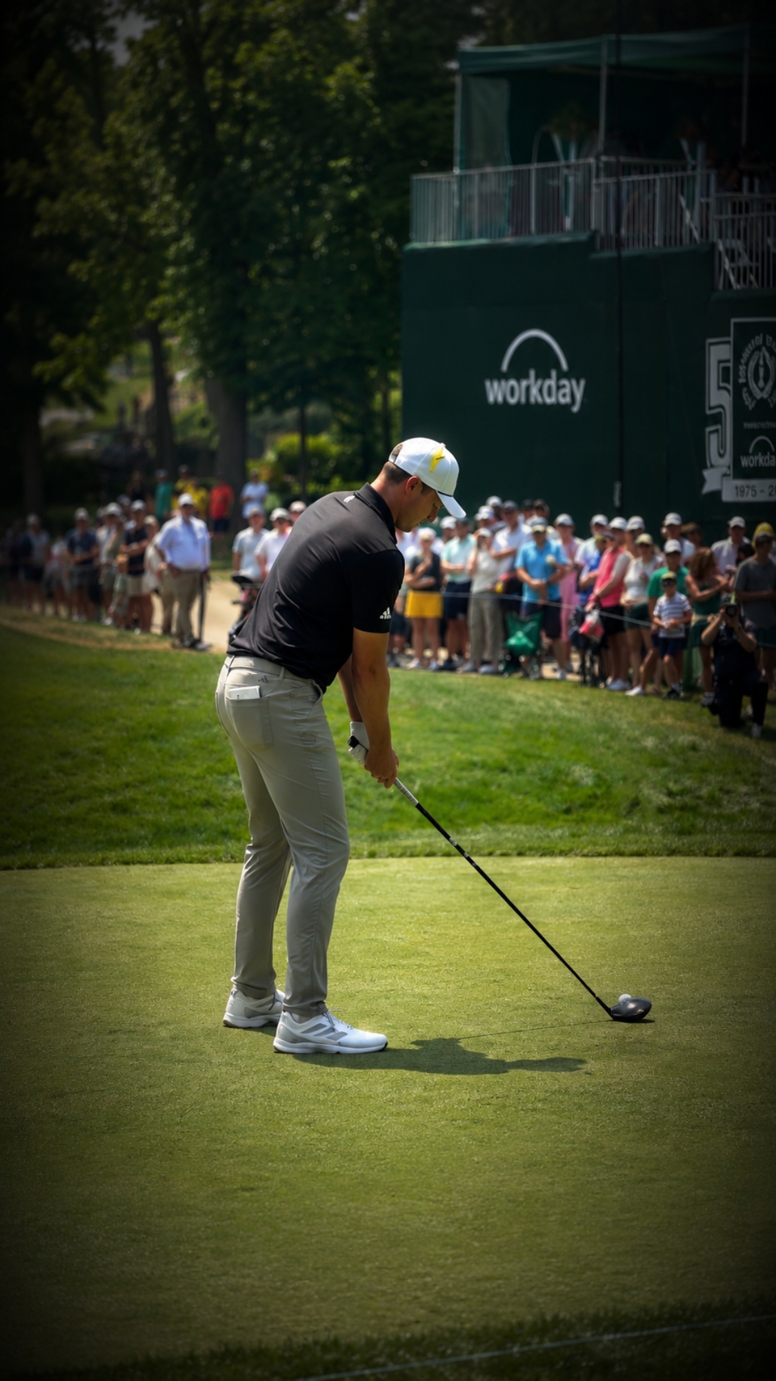 Ludvig Åberg’s smooth swing at the 2026 Memorial Tournament