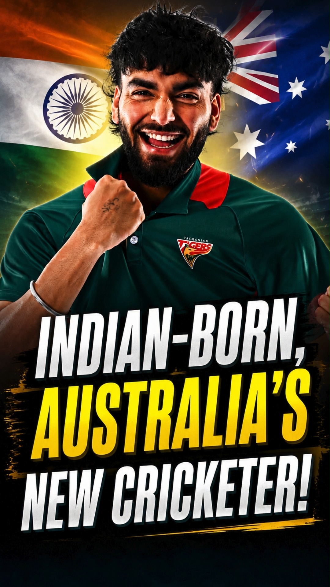 How Nikhil Chaudhary became Australia's new cricketer